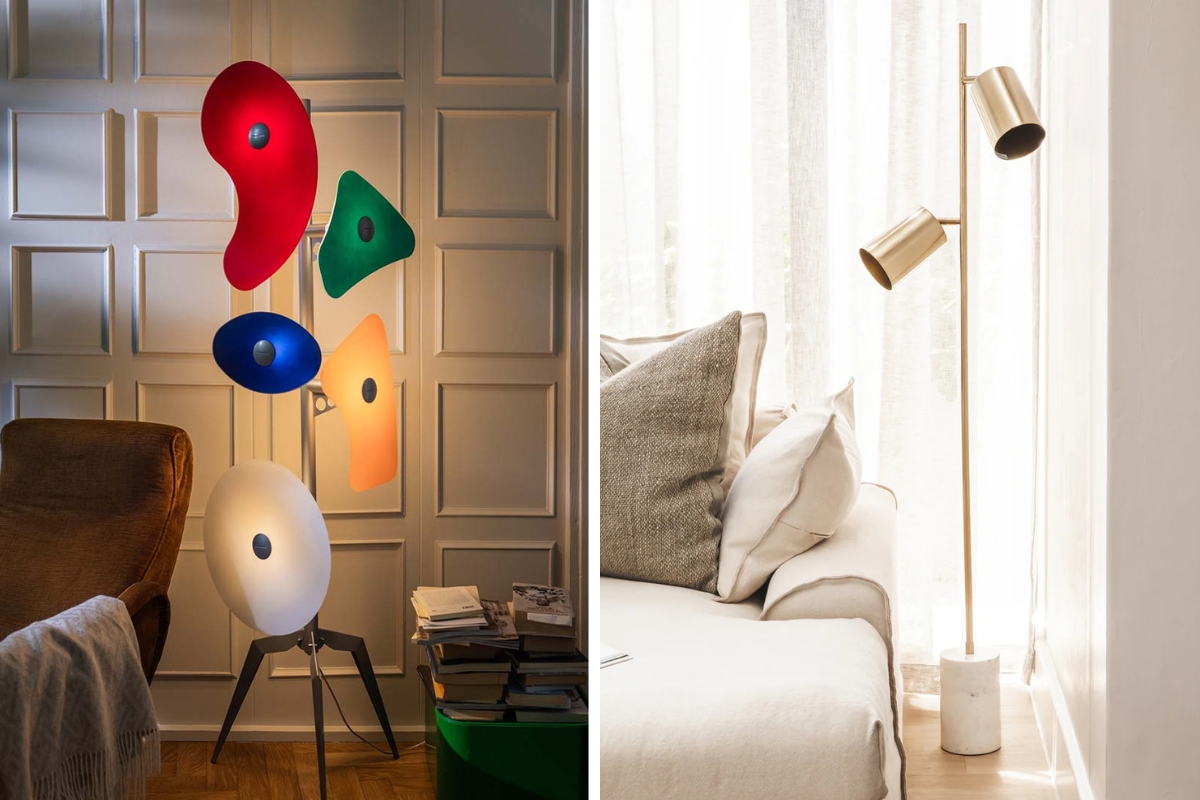 12 Modern Floor Lamps to Elevate Contemporary Interiors in 2025