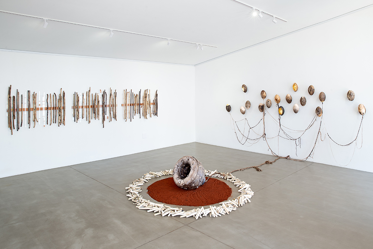 Inside Mellaney Roberts’ Waar bloed nie loop nie...? at Berman Contemporary