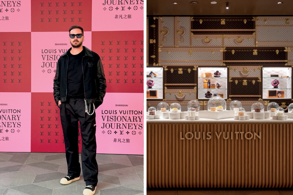 Inside Louis Vuitton’s Shanghai Café by Tristan du Plessis