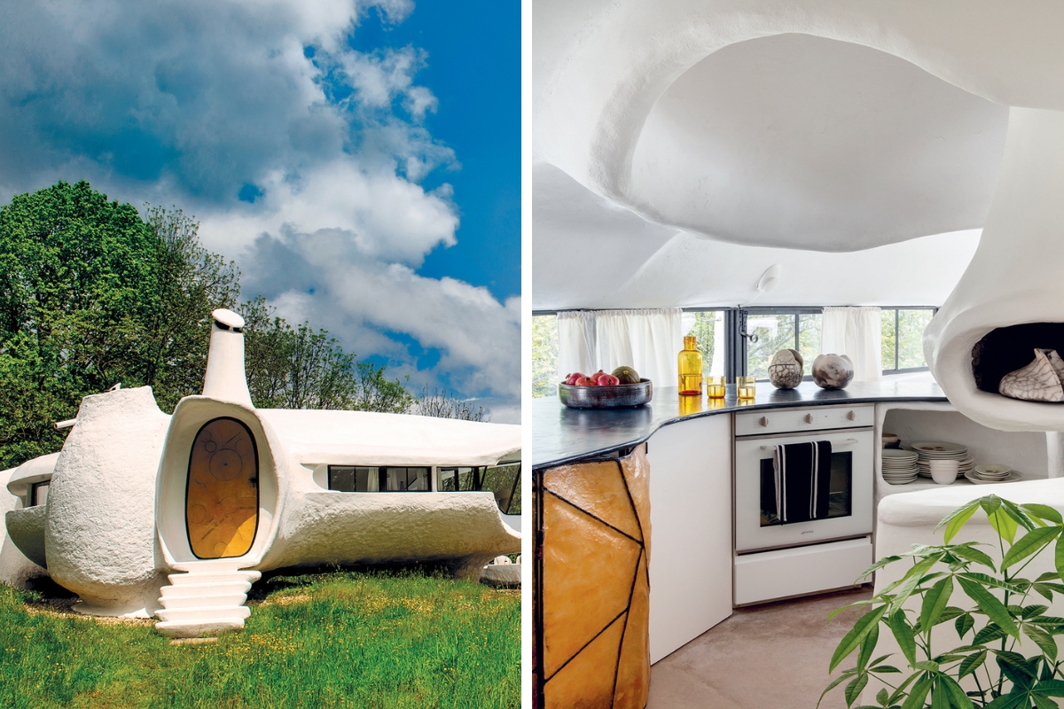 French Alps Bubble House: 1960s Organic Architecture Reborn